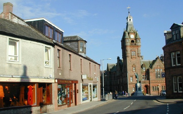 Lockerbie High Street @ High.St - High Street shops and High St businesses.